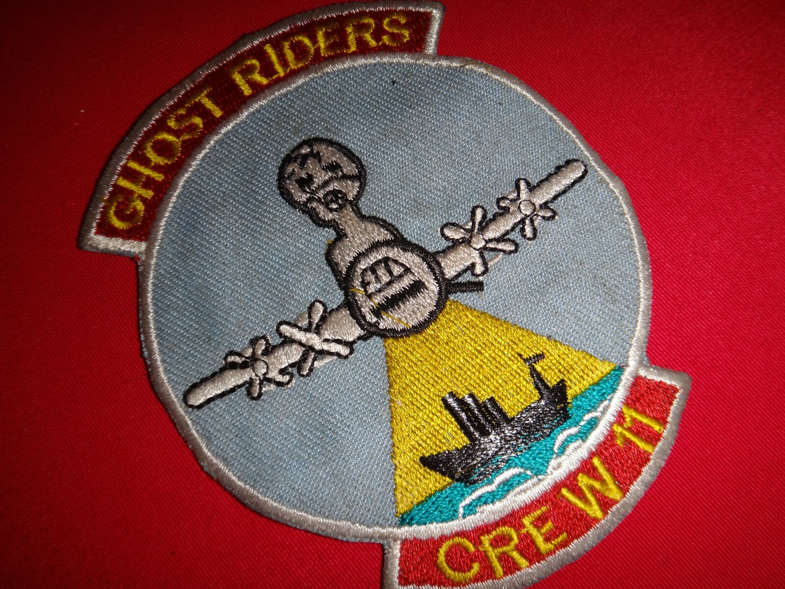 Vietnam War Patch USAF 16th Special Operations Squadron GHOST RIDERS ...