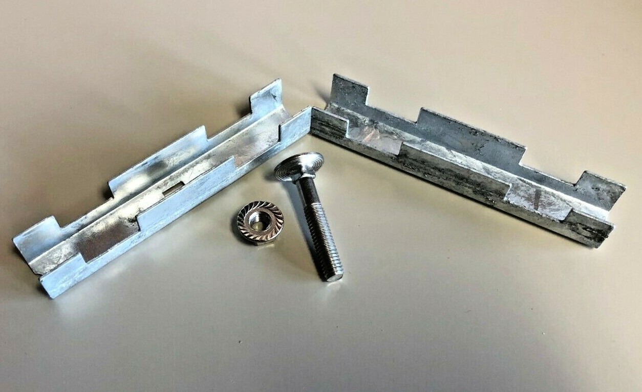 U-Verbinder Gittermatten Verbinder für Doppelstabmattenzaun ...