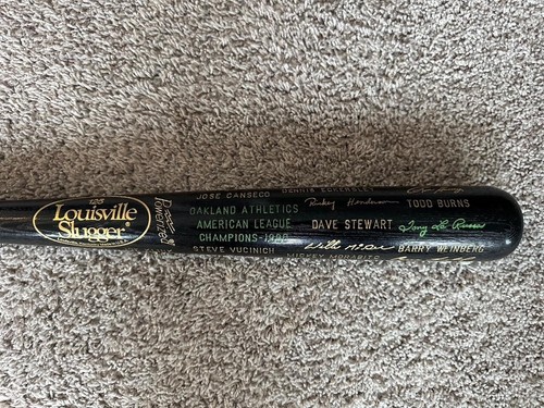 1990 Oakland A's American League Championship Bat | eBay
