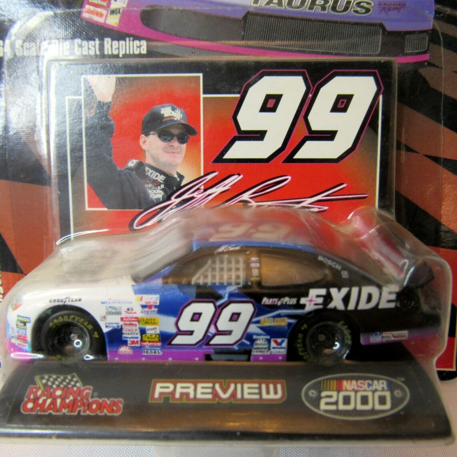 Jeff Burton #99 Racing Champions Nascar 2000 1:64 Die Cast Replica ...