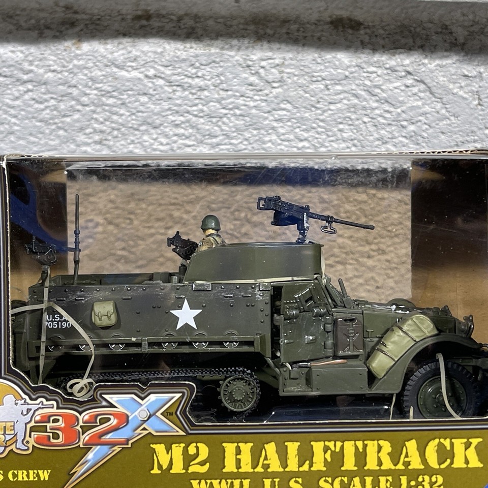 M2 HALFTRACK WWII U.S. 1:32 Ultimate Soldier 21st Century Toys #20300 ...