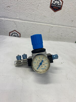 Festo LR-D-MINI T443 Pressure Regulator P1 Max: 16bar 230 psi/1,6 MPa ...