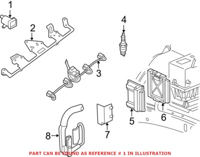 Genuine OEM Direct Ignition Coil For Saab 12699382 | eBay