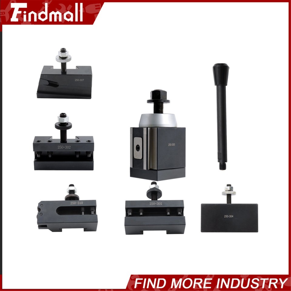 Findmall 13-18 Inch CXA 250-300 Piston Quick Change Tool Post Lathe Set ...