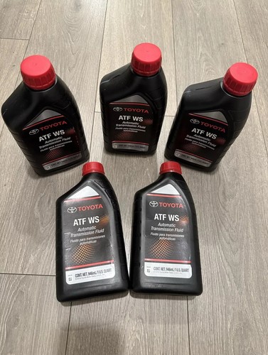 5-Quarts Toyota Lexus 00289-ATFWS Automatic Transmission Fluid WS ATF ...