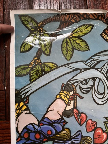 Vintage 1989 Grateful Dead-On Tour-Poster 19x25” J. Row Relix AS-IS | eBay