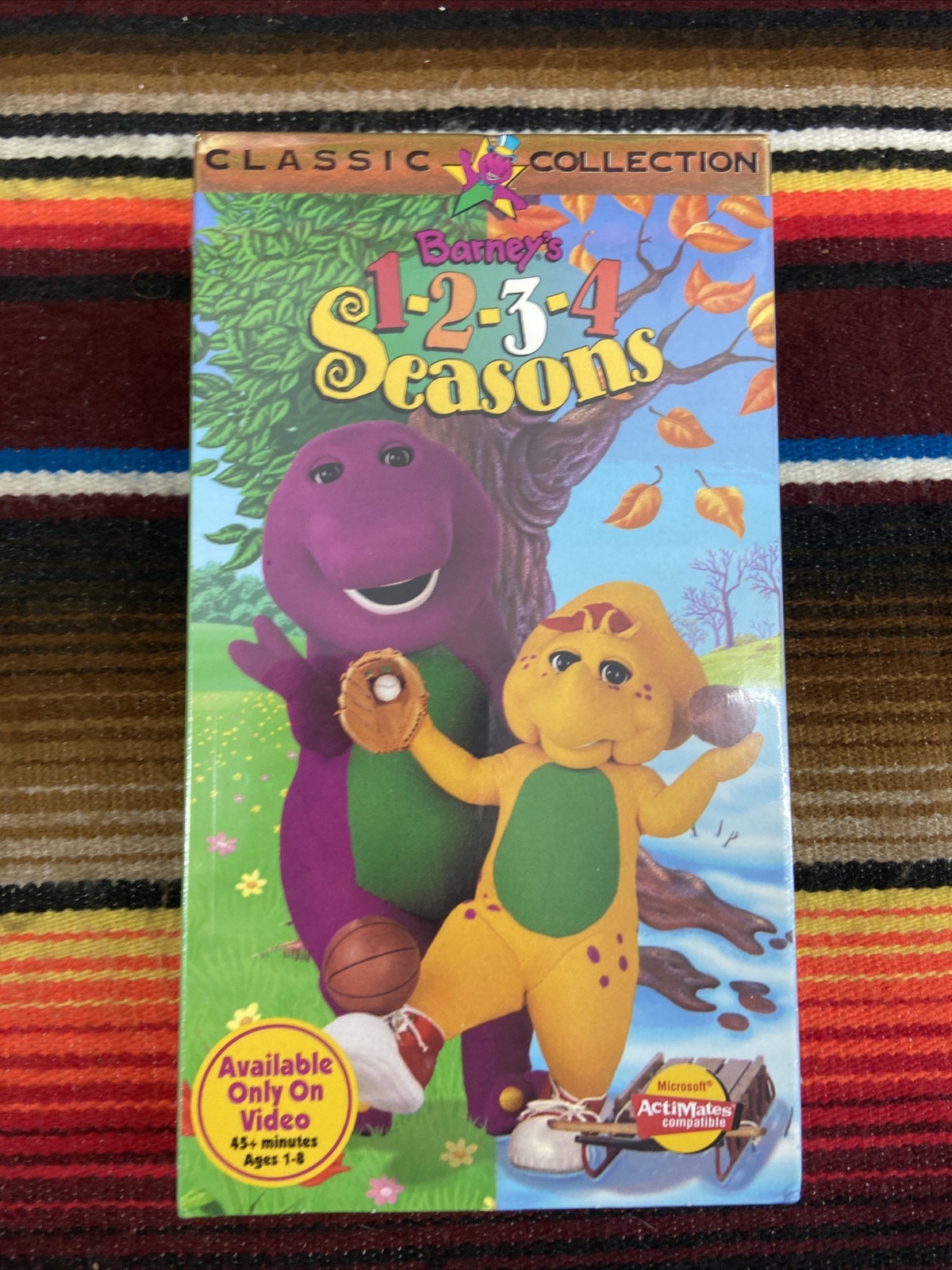 Barneys 1-2-3-4 Seasons VHS 1996 Classic Collection Home Video Tape ...