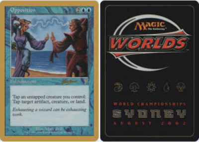 4x Opposition - Sim Han How - 2002 ~ Near Mint World Championship X MTG ...