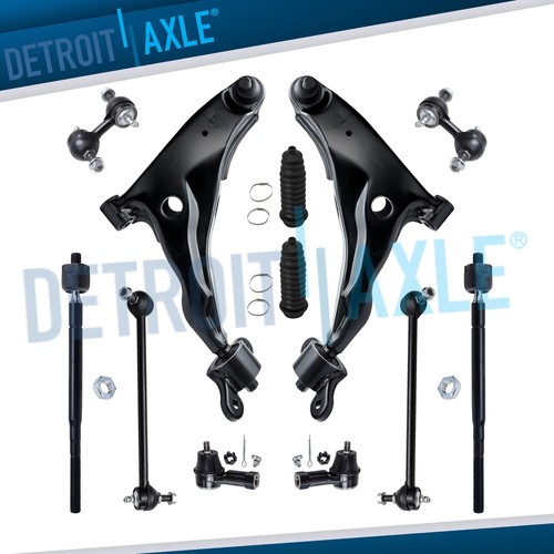 12pc Complete Front & Rear Suspension Kit for 2002-2005 Dodge Stratus ...