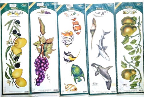 American Traditional Classic Stencil Dimensions (3 part overlay 5"x16 ...