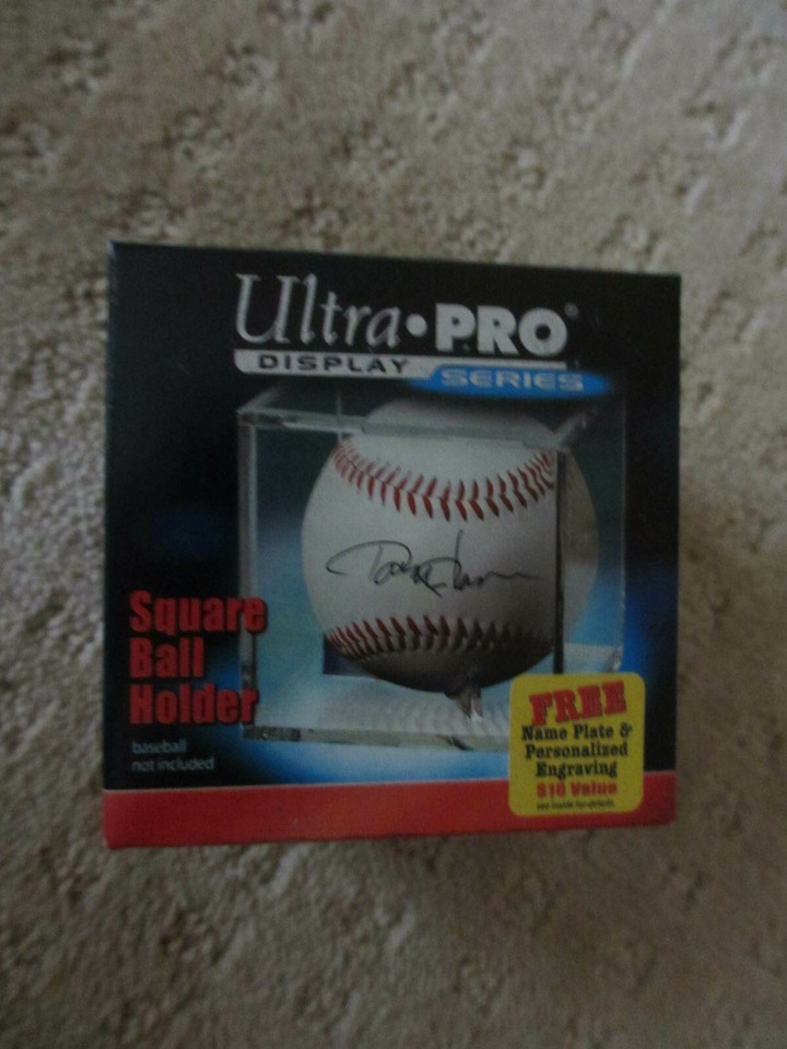 ULTRA PRO BASEBALL CUBE BALL HOLDER DISPLAY CASE CRADLE ~ NEW SEALED ...