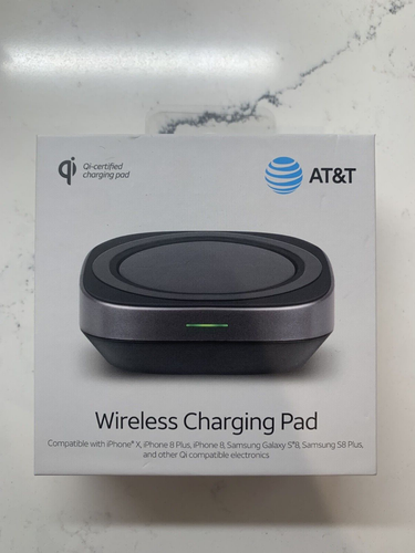 AT&T Wireless Charging Pad WC100 Qi-Certified NEW | eBay