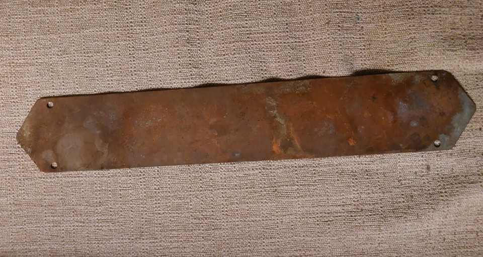 1940s Oshkosh Truck Emblem, Metal Sign, Art Deco Detailing, Big Chief ...