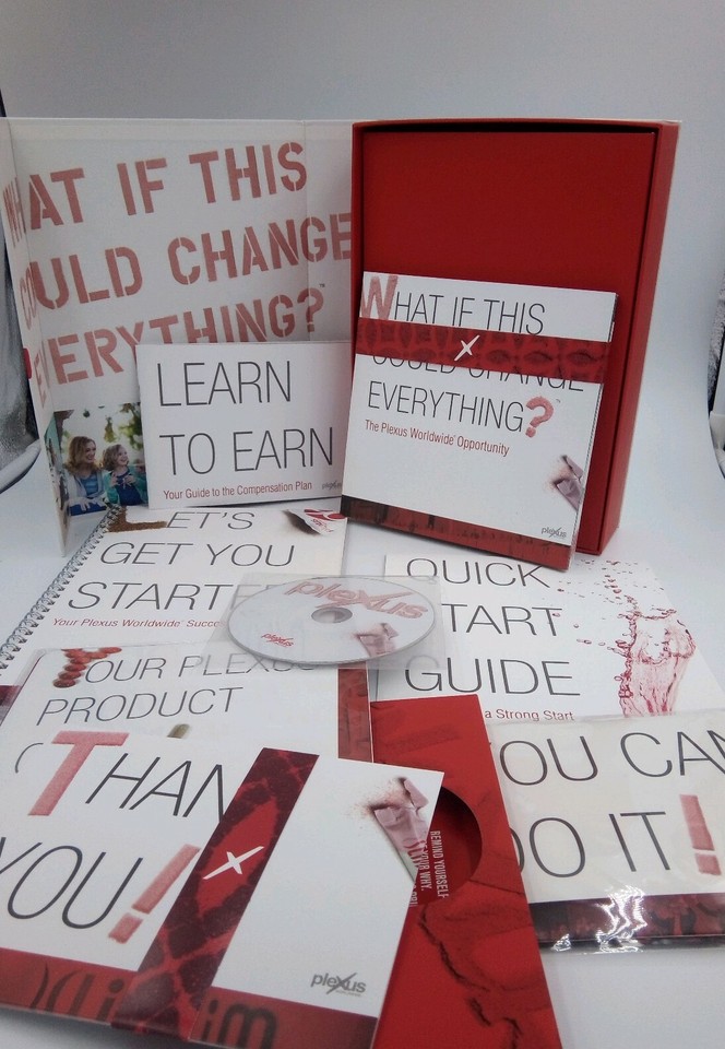 Plexus Slim Worldwide Consultant Starter Kit Books Guides DVD Postcards ...