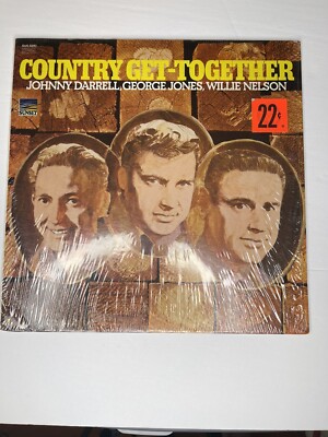Johnny Darrell,George Jones,Willie Nelson Country Get-Together '70 LP ...