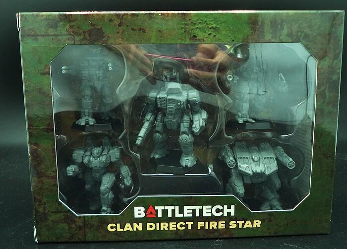 Catalyst Game Labs BattleTech Mercenaries Force Pack Clan Direct Fire ...