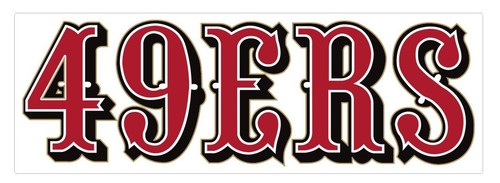 San Francisco 49ers NFL Football Sticker Decal S623 | eBay