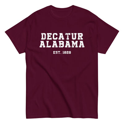 DECATUR Shirt al alabama home state town city pride retro gift present ...