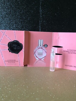 VIKTOR & ROLF flowerbomb BOMBLICIOUS EDITION EDP SPRAY SAMPLES PACK OF ...
