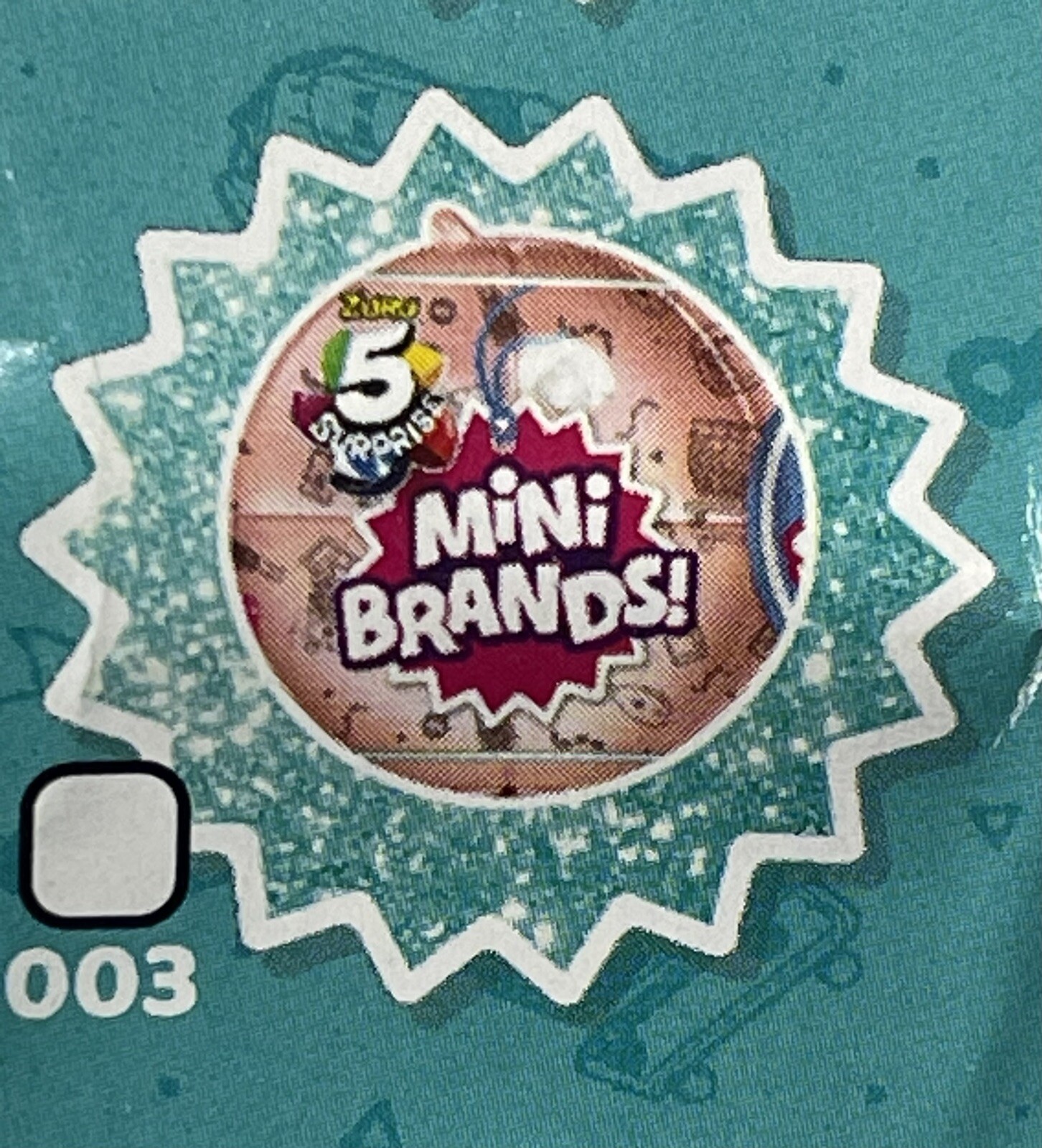 ULTRA RARE METALLIC Mini Brands Ball Zuru Mini Brands ULTRA RARE #003 ...