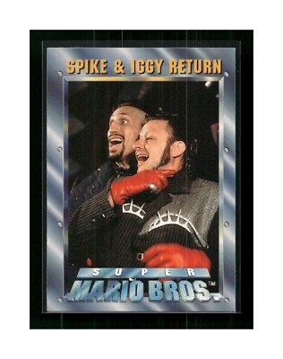 1993 SkyBox Super Mario Bros Movie Spike & Iggy Return #31 | eBay