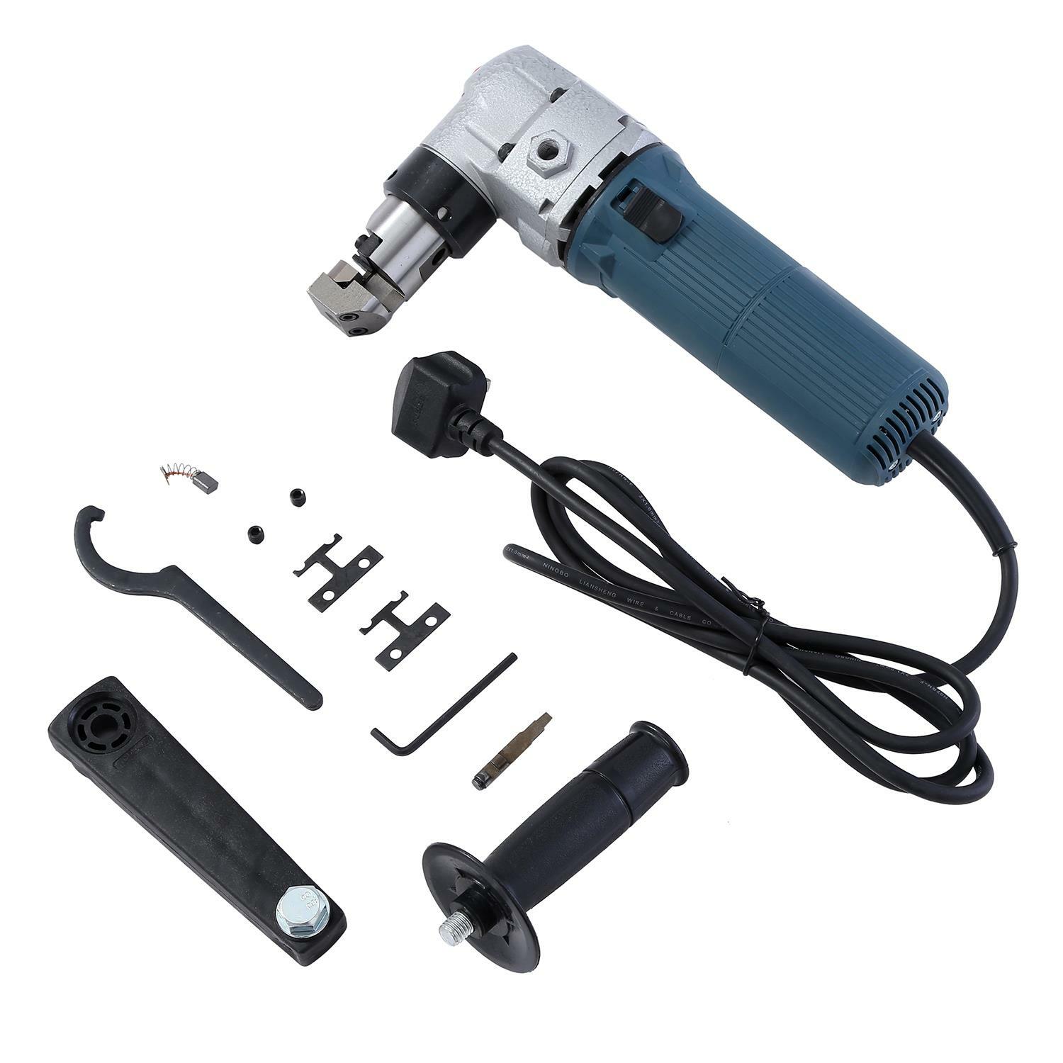 KATSU Electric Shear Snips Stainless Steel Sheet Metal Cutter Nibbler 3 ...