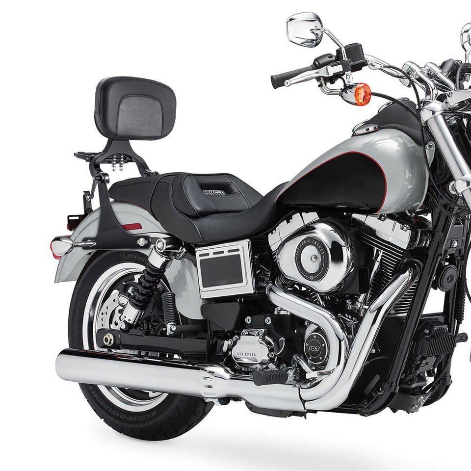 Harley Dyna Super Glide FXD FXDB Low Rider Multi-Purpose Backrest Sissy ...