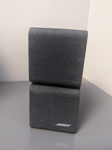 Black BOSE Redline DOUBLE CUBE SPEAKER Array Lifestyle Acoustimass | eBay