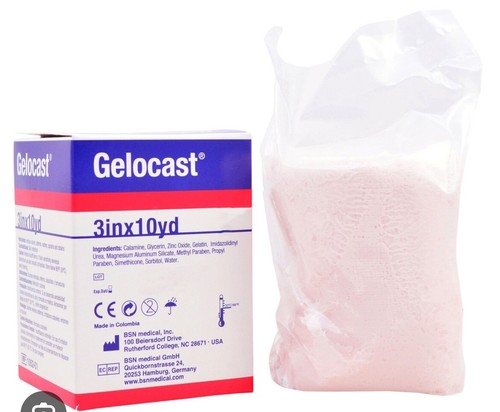 2-Gelocast Unna's Boot Medicated Bandage 3" x 10 Yd, 105201, Ban ...