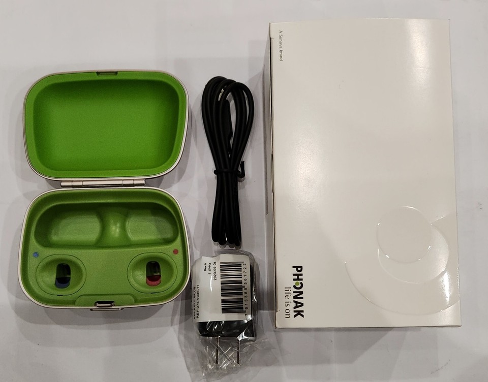 PHONAK™ CHARGER CASE (BTE-2) RIC MARVEL & PARADISE RECHARGEABLE AIDS ...