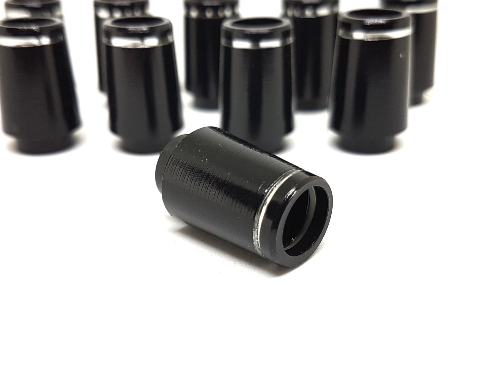 Golf collared ferrule For Callaway 2021 irons 0.355 Black top silver ...