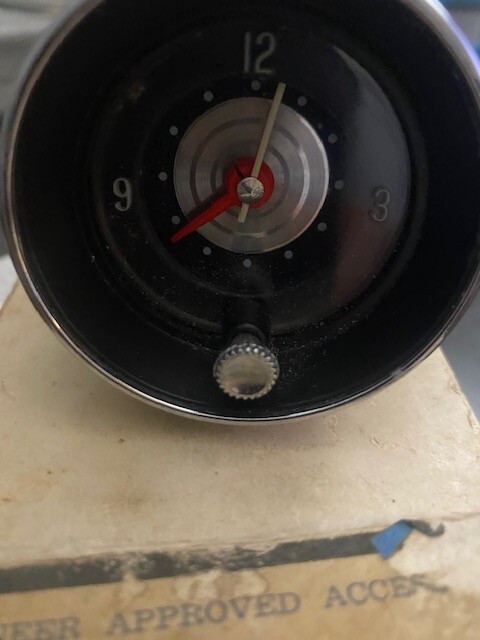 Buick Riviera clock NOS 1963-64 In original box | eBay