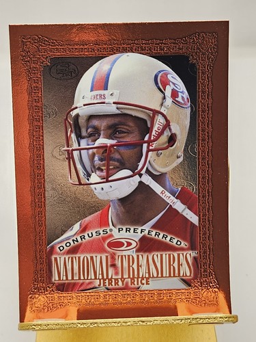 Jerry Rice 1997 Donruss Preferred #133 Bronze San Francisco 49ers Hall ...