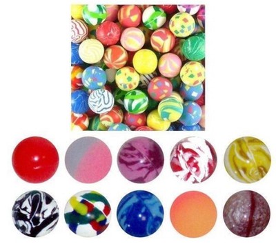 20x BOUNCY JET BALLS BIRTHDAY PARTY LOOT BAG TOY FILLERS 35mmUK SELLER ...