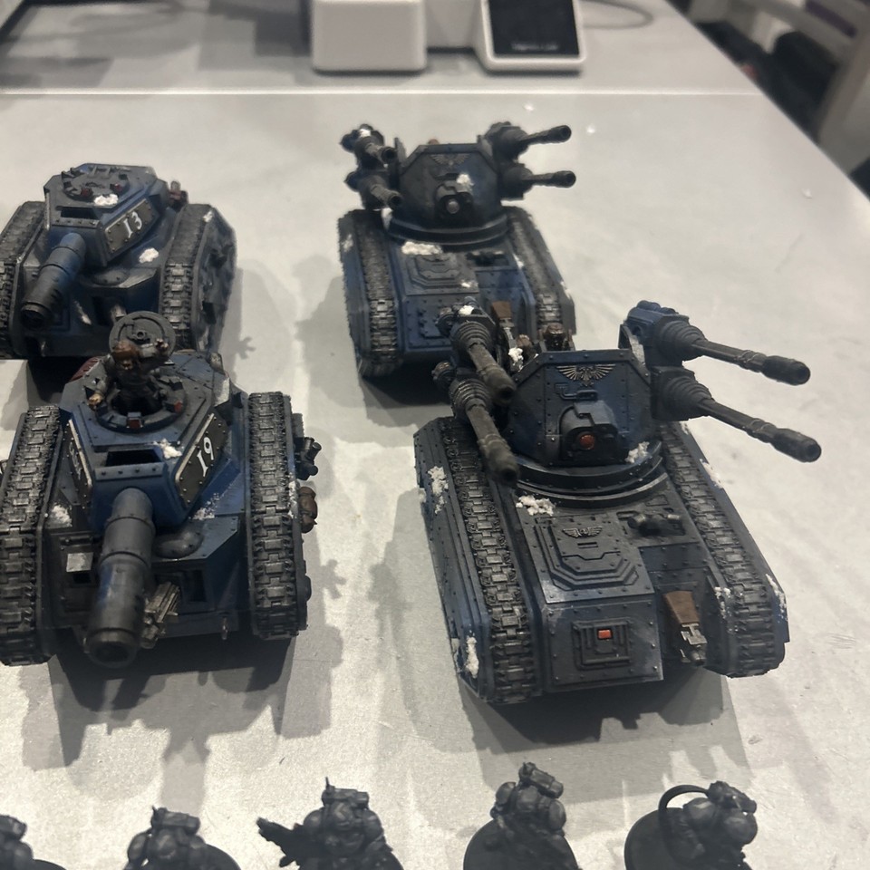 Warhammer 40k Astra Militarum 2000 Point Army Fully Painted Lot ...