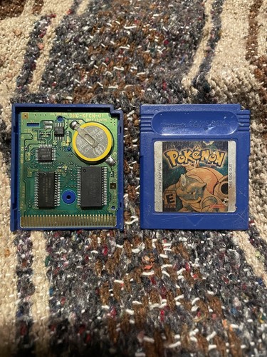 Nintendo Gameboy Pokemon Blue Cartridge - New Battery - Tested ...