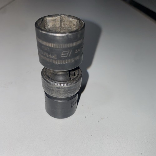 Snap On Tools IPFM18B 3/8” Dr 6 Pt Metric 18mm Shallow Swivel Impact ...