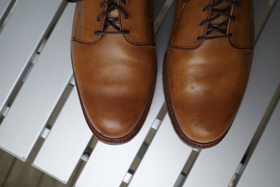 Allen Edmonds x Three Kings Tattoo - Derby - Walnut - 10.5 EEE | eBay