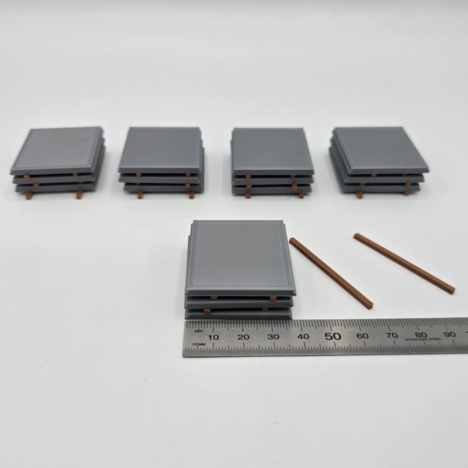 1/50 Scale Stelcon Plate/Precast Concrete Slab Load/Diorama "Various ...