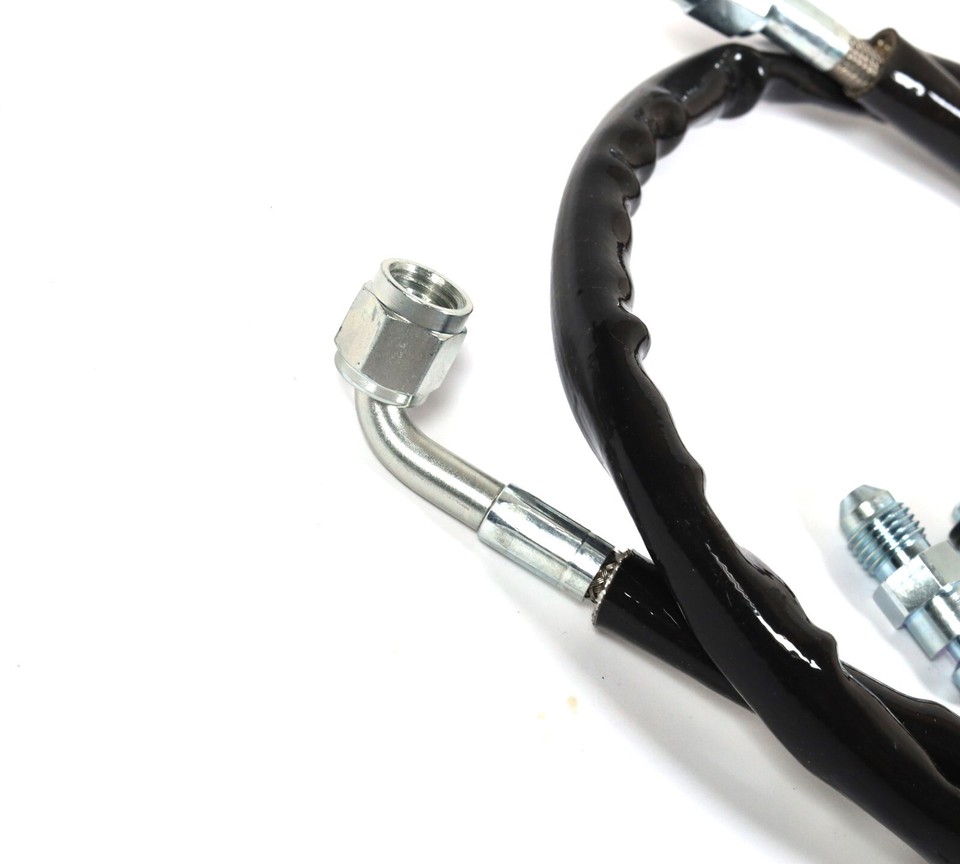 LS Swap T5 T56 -4AN Stainless Hydraulic Clutch Hose Line Kit 38" AN4 ...
