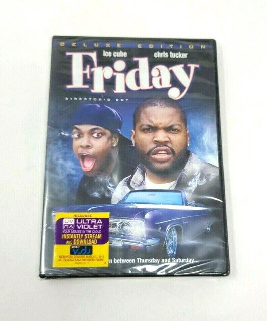 Friday DVD The Movie 1995 Ice Cube Chris Tucker Nia Long Deluxe Edition ...