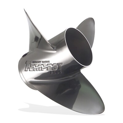 NEW: Mercury Tempest Plus (14 5/8 x 23") RH Propeller, 48-8M0151384 | eBay