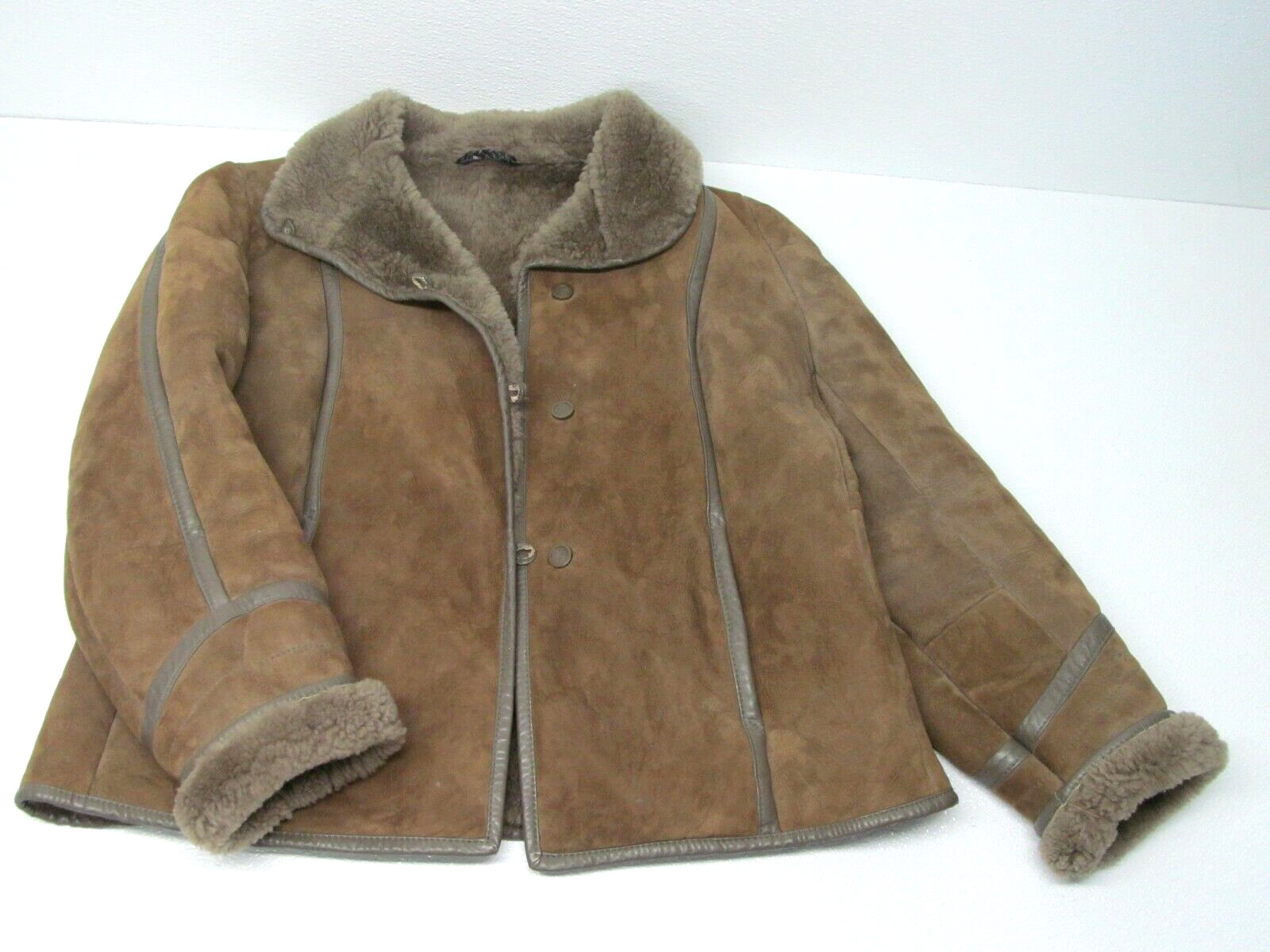 Knight Tailors Ltd. Becca Beel Shearling Wool Jacket … - Gem