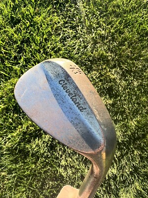 Cleveland tour 52 Degree wedge with steel shaft Dynamic Gold X100 Rusty ...