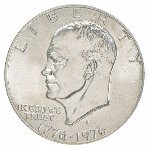 SPECIALLY MINTED S Mint Mark 1776-1976-S 40% Eisenhower Silver Dollar ...