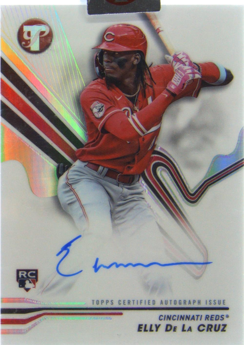 2024 Topps Pristine - Pristine Autographs Elly De La Cruz #PA-EDE (AU ...