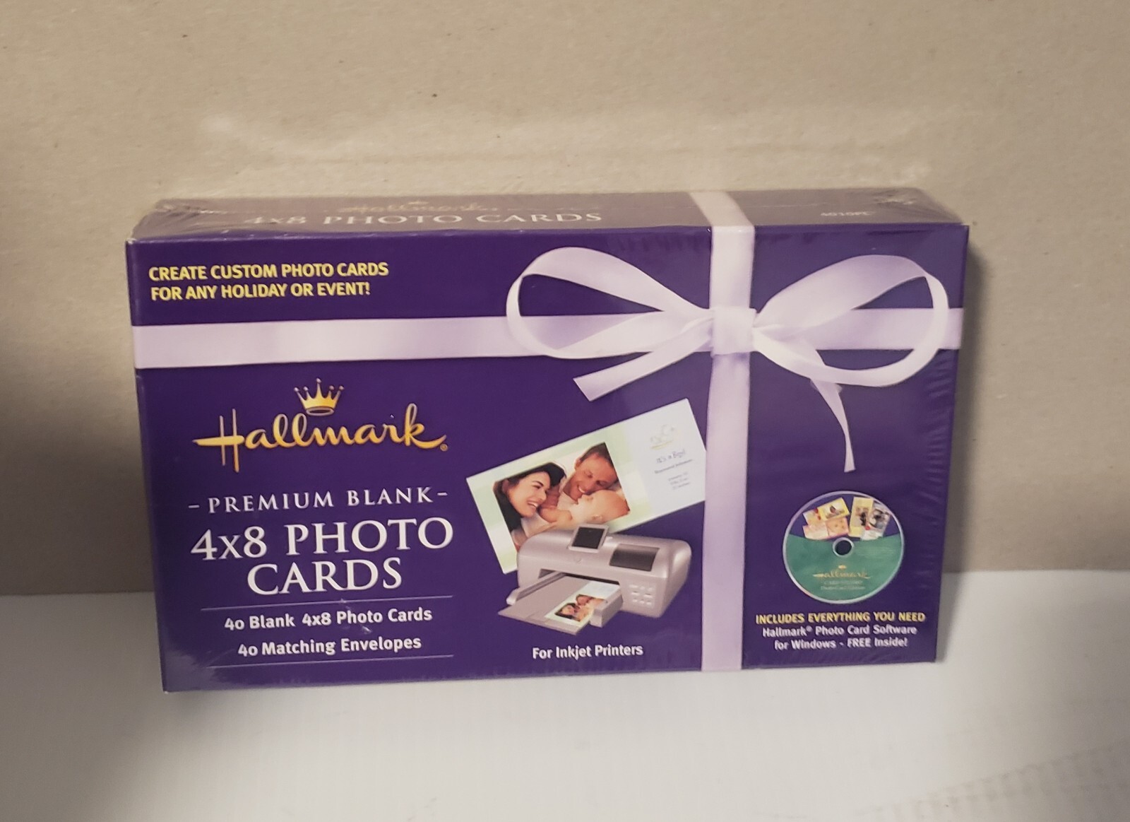 Hallmark Premium Blank 4x8 Photo Cards Qty 40 For Inkjet Includes ...