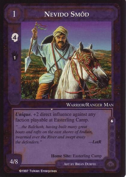 MECCG: Nevido Smod [Ungraded] The Lidless Eye Middle Earth CCG ICE | eBay