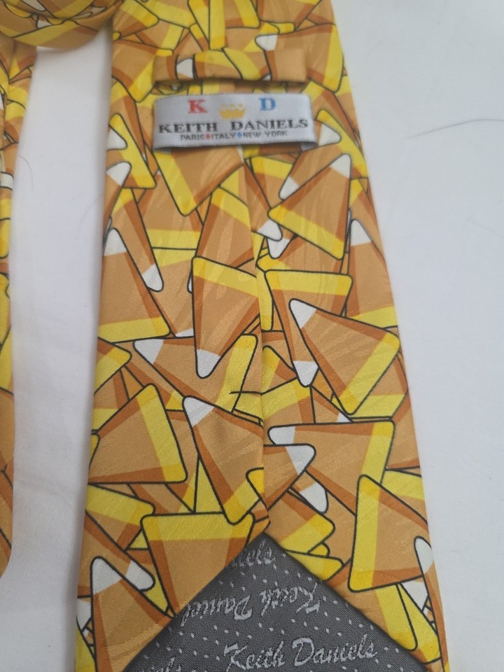 Keith Daniel's Candy Corn Tie | eBay