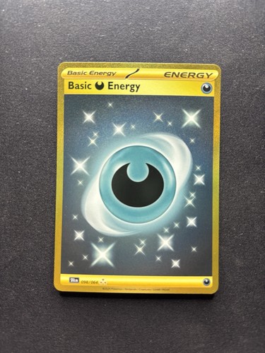 Pokemon TCG - Basic Darkness Energy - 098/064 - Shrouded Fable - Hyper Rare NM | eBay Australia